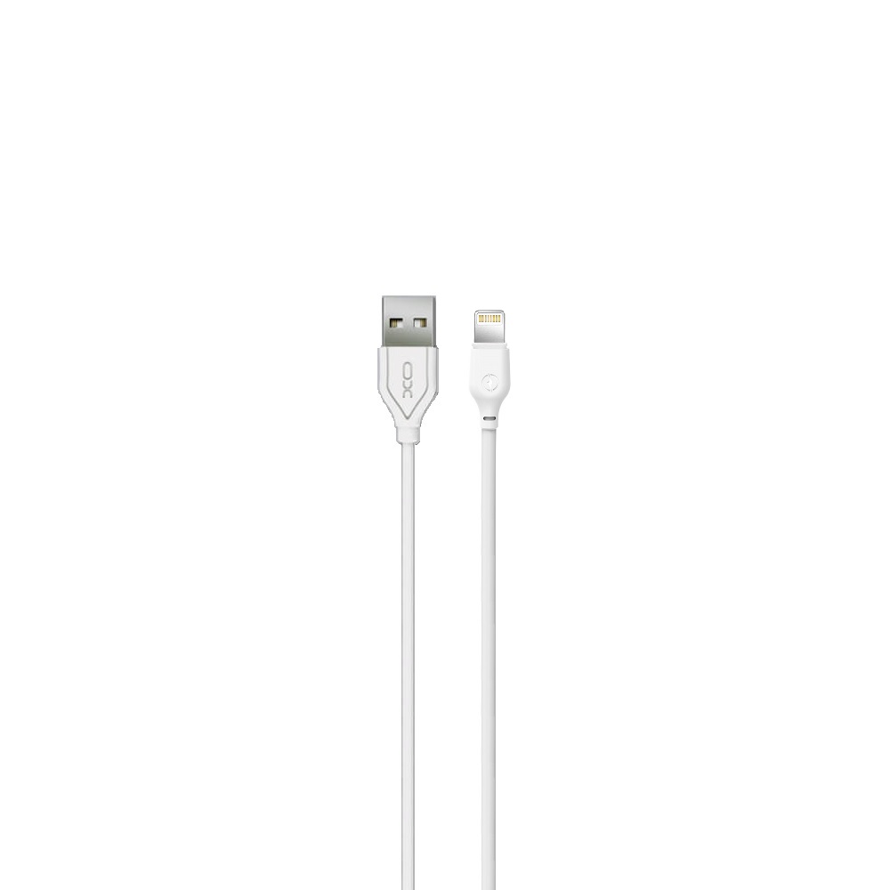 XO cable USB - Lightning 1,0 m 2,1A white NB103